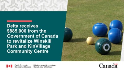 Delta receives $885,000 from the Government of Canada to revitalize ...