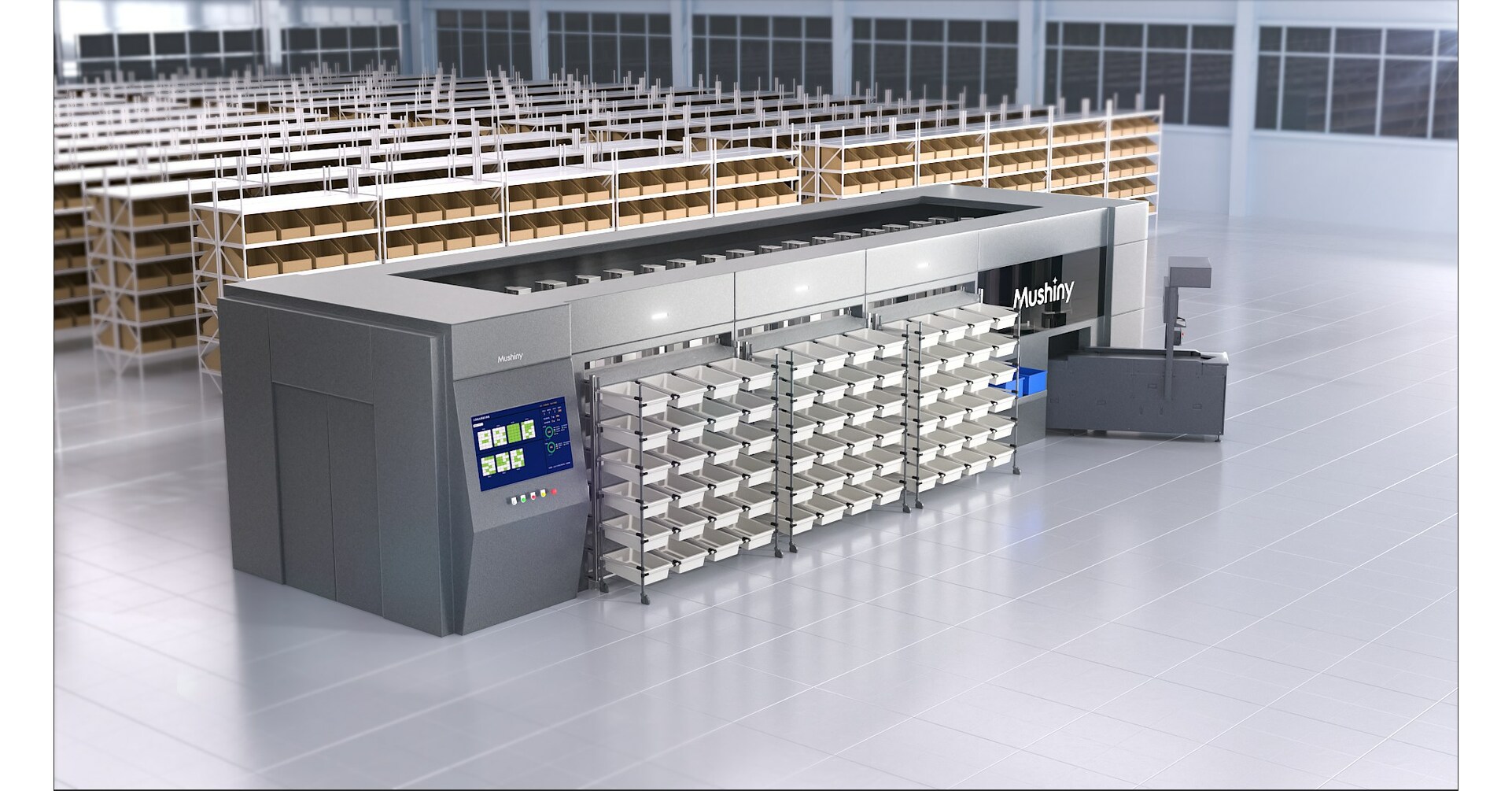 Mushiny lance un produit révolutionnaire - Trieuse 3D intelligente