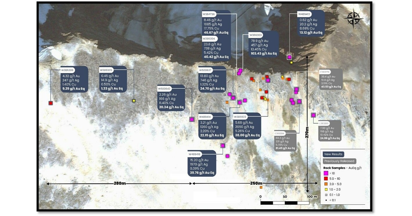 PROSPECT RIDGE RESOURCES EXTENDS THE COPPER RIDGE MINERALIZED ZONE OVER ...