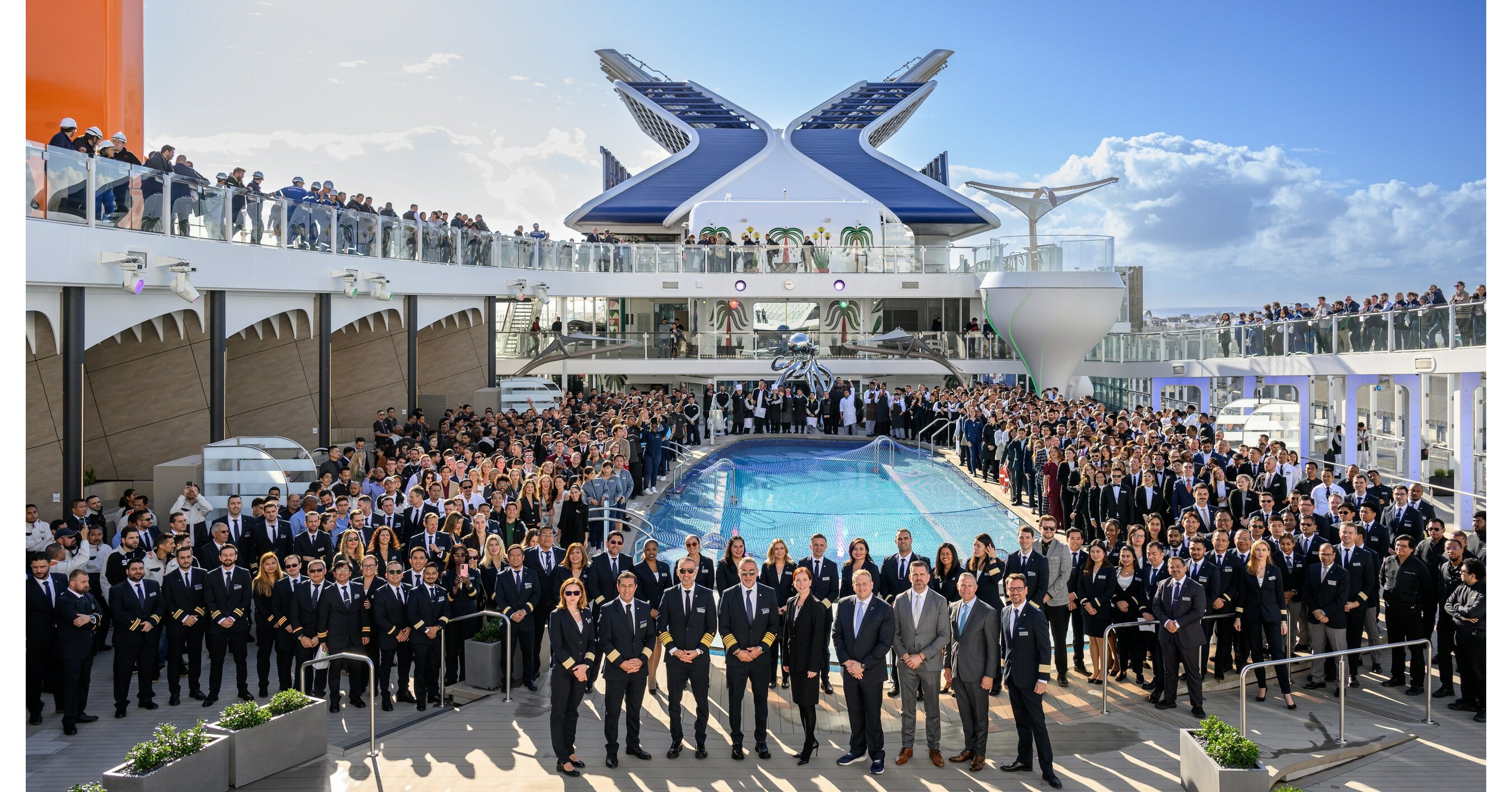IT'S OFFICIAL: CELEBRITY CRUISES TAKES DELIVERY OF HIGHLY ANTICIPATED ...