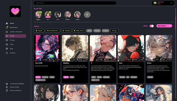 Top No Filter NSFW AI Chatbot/AI Girlfriend Review