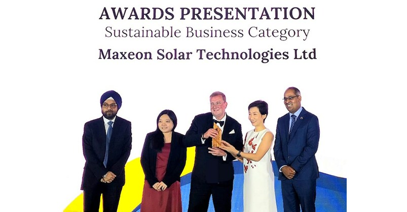 Maxeon Solar Technologies Wins Apex Award for "Sustainable Business" at ...