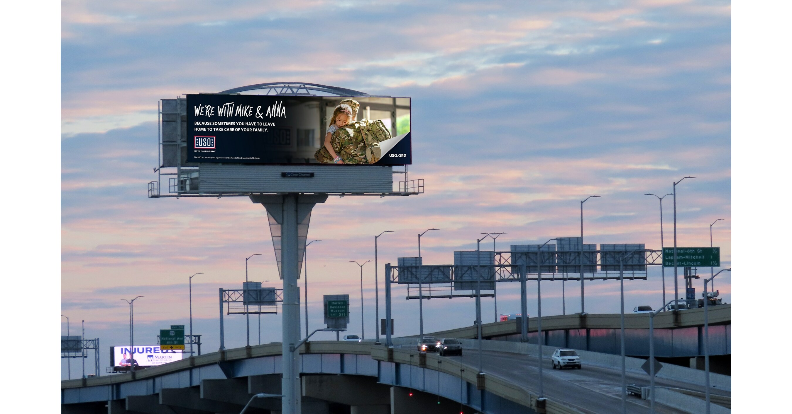 USO and Clear Channel Outdoor Launch New Digital OOH Campaign ...