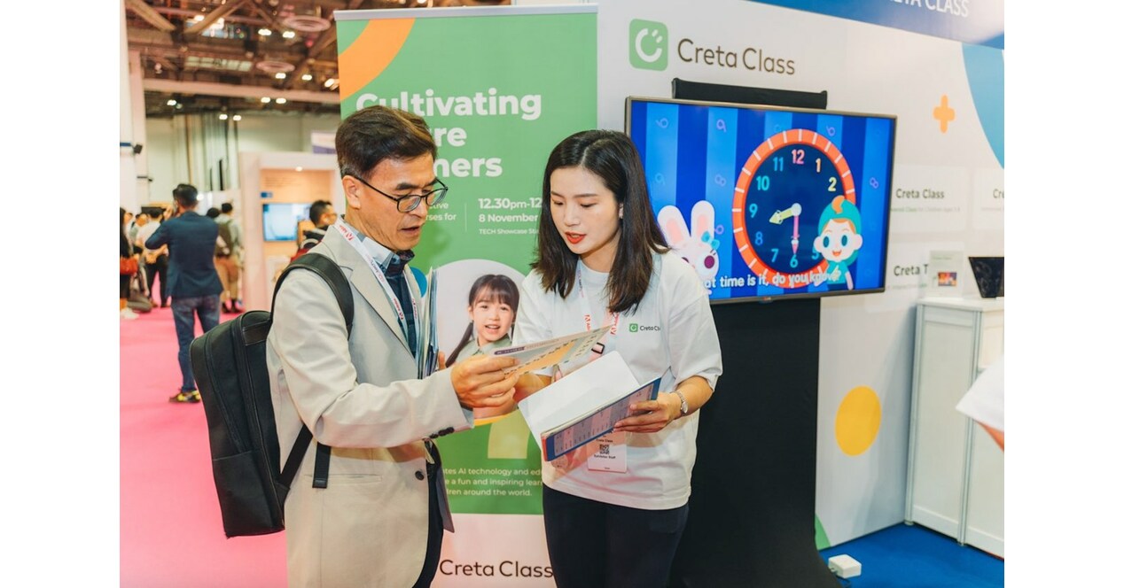 Creta Class Showcases Innovative AI-Powered Early Education Solutions at EDUtech Asia 2023
