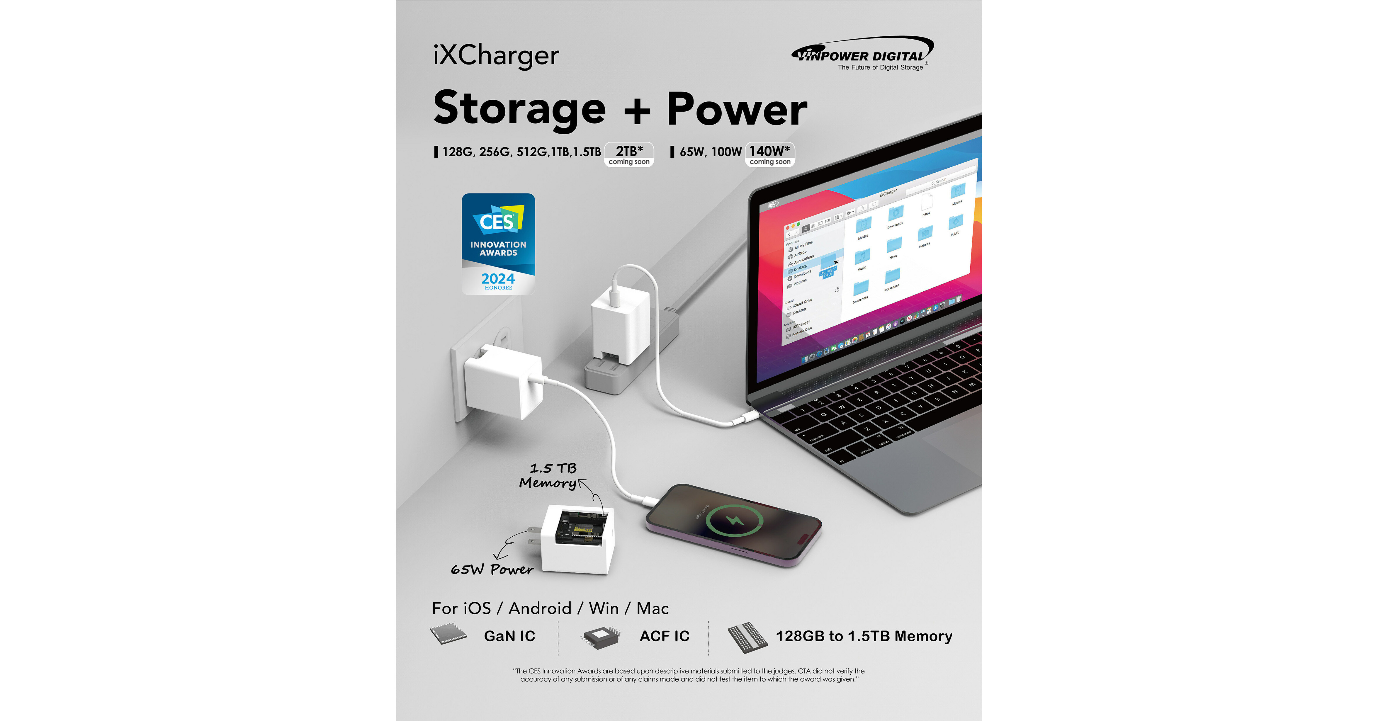 Vinpower, Inc., Named as CES 2024 Innovation Awards Honoree