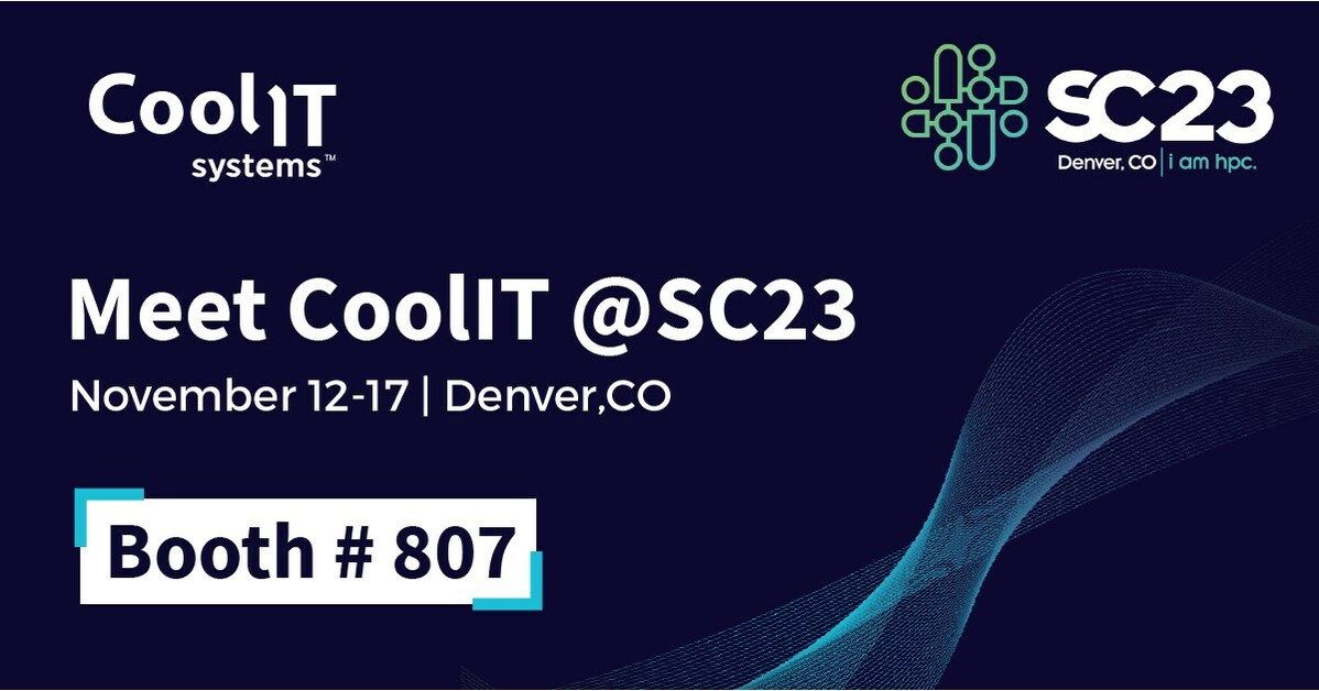 CoolIT Systems Showcases OEM and Enterprise Data Center Liquid Cooling ...