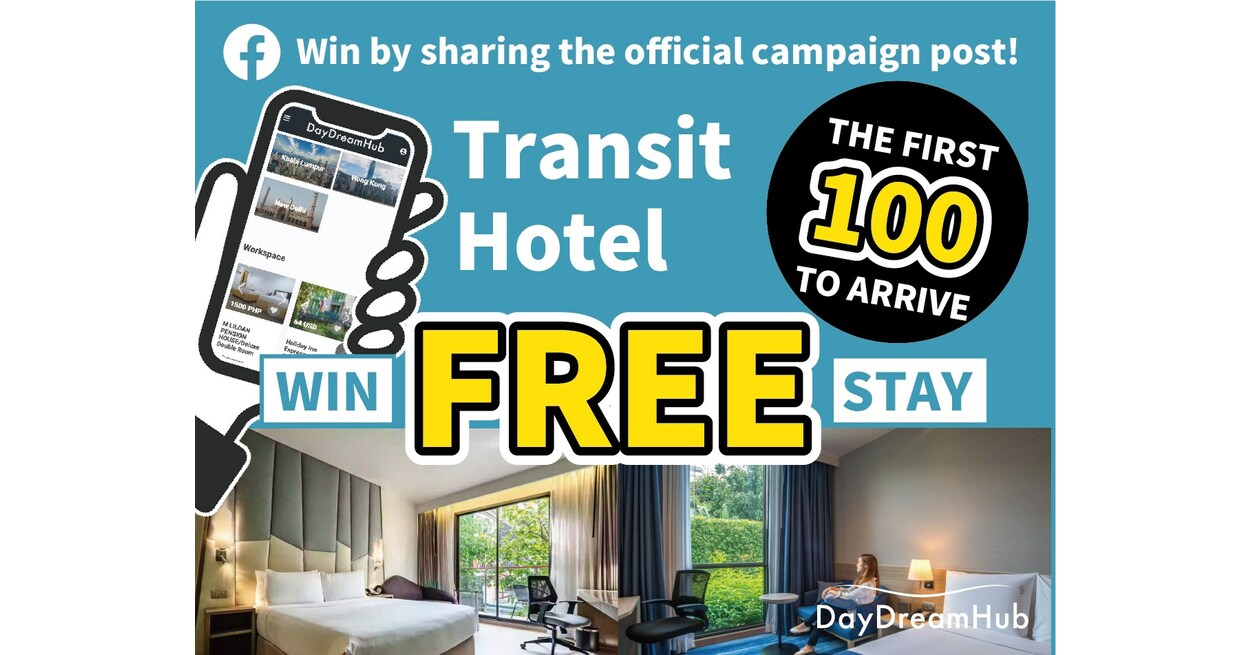 DayDreamHub.com, a day use booking site, is offering 100 free transit ...