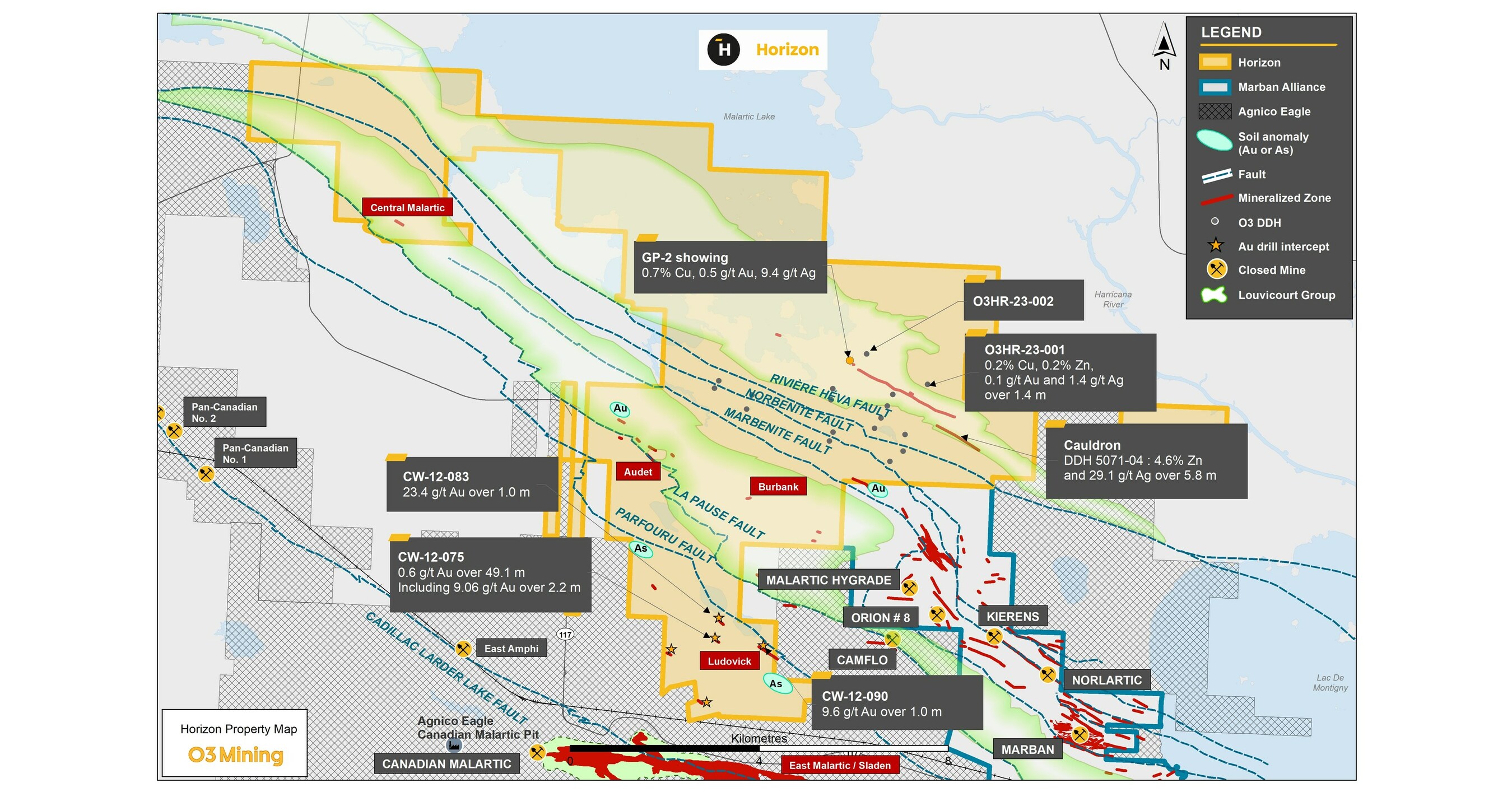 O3 Mining Drill Results Confirm VMS Deposit Environment at Horizon ...