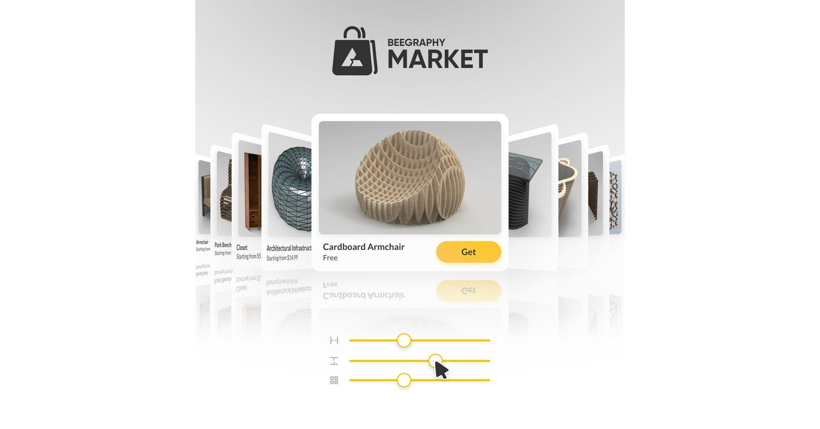 Marketplace for Customizable 3D Models