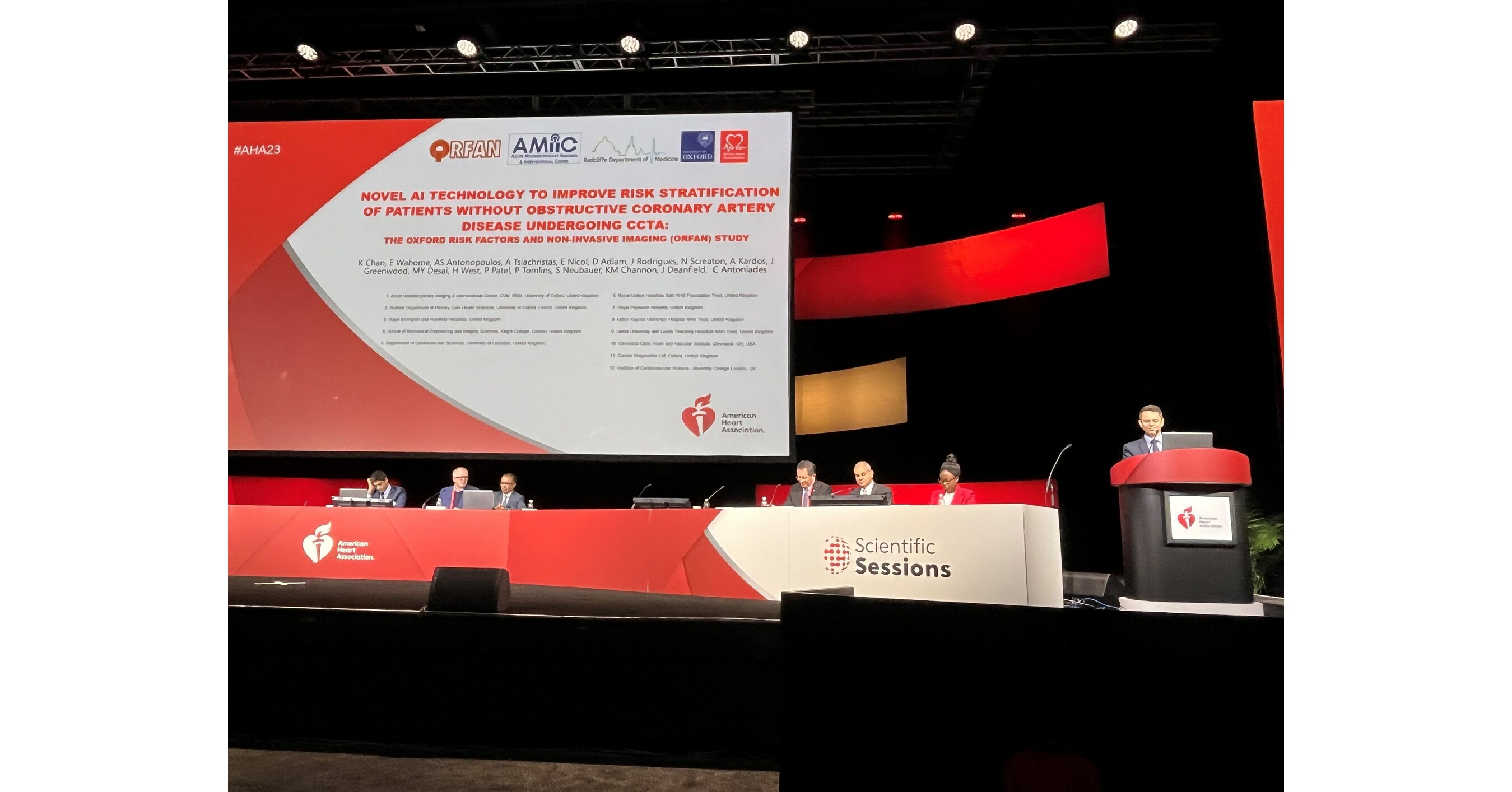 American Heart Association Late-Breaking Science Presentation Reveals ...