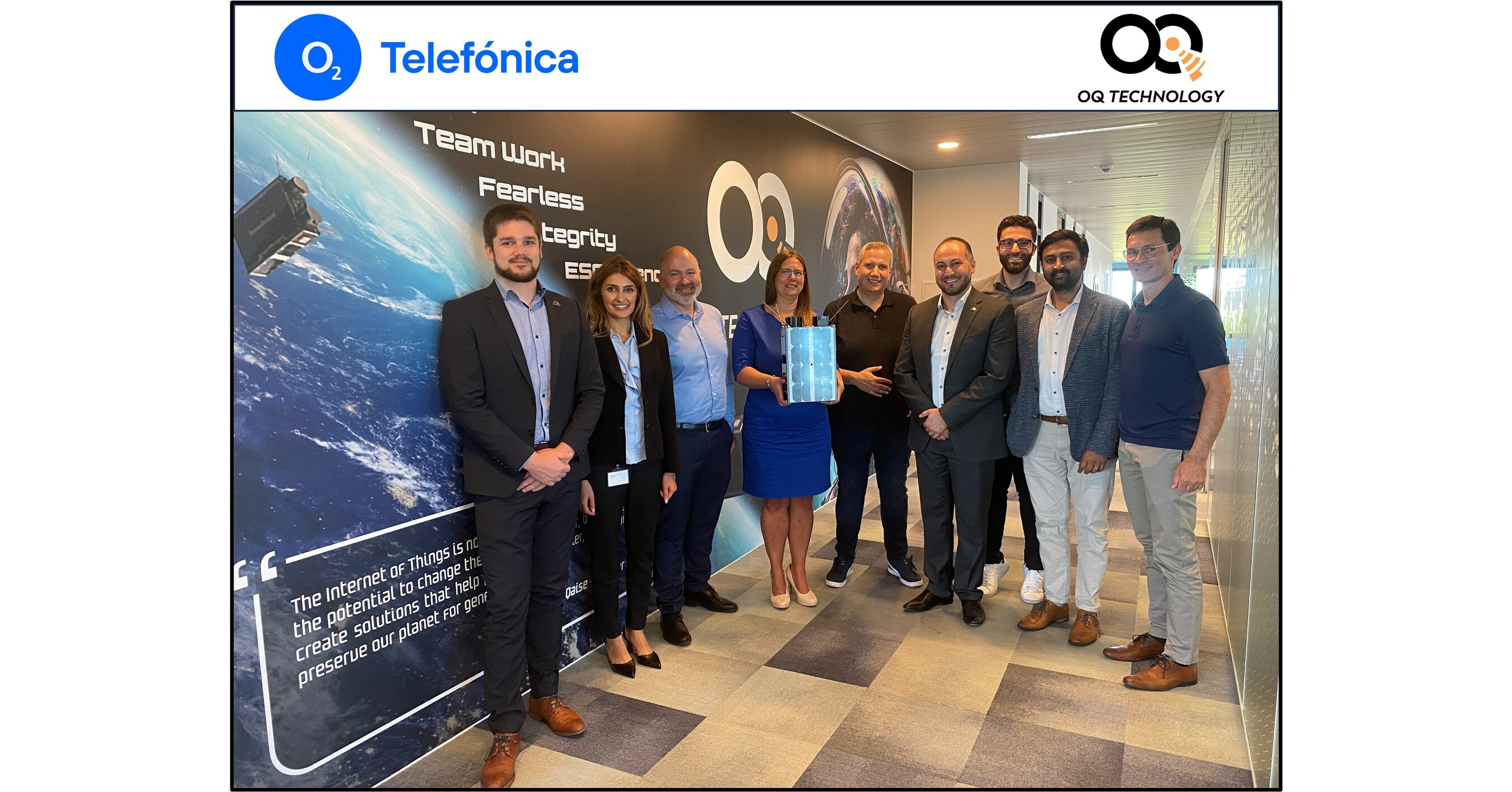OQ Technology and o2 Telefónica Join Forces for Global 5G IoT Connectivity