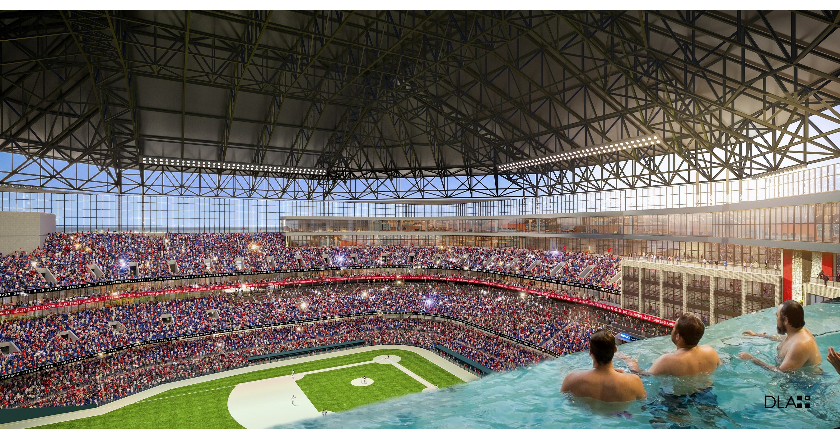 DLA+ Architecture and Interior Design Named Stadium Design Architect ...