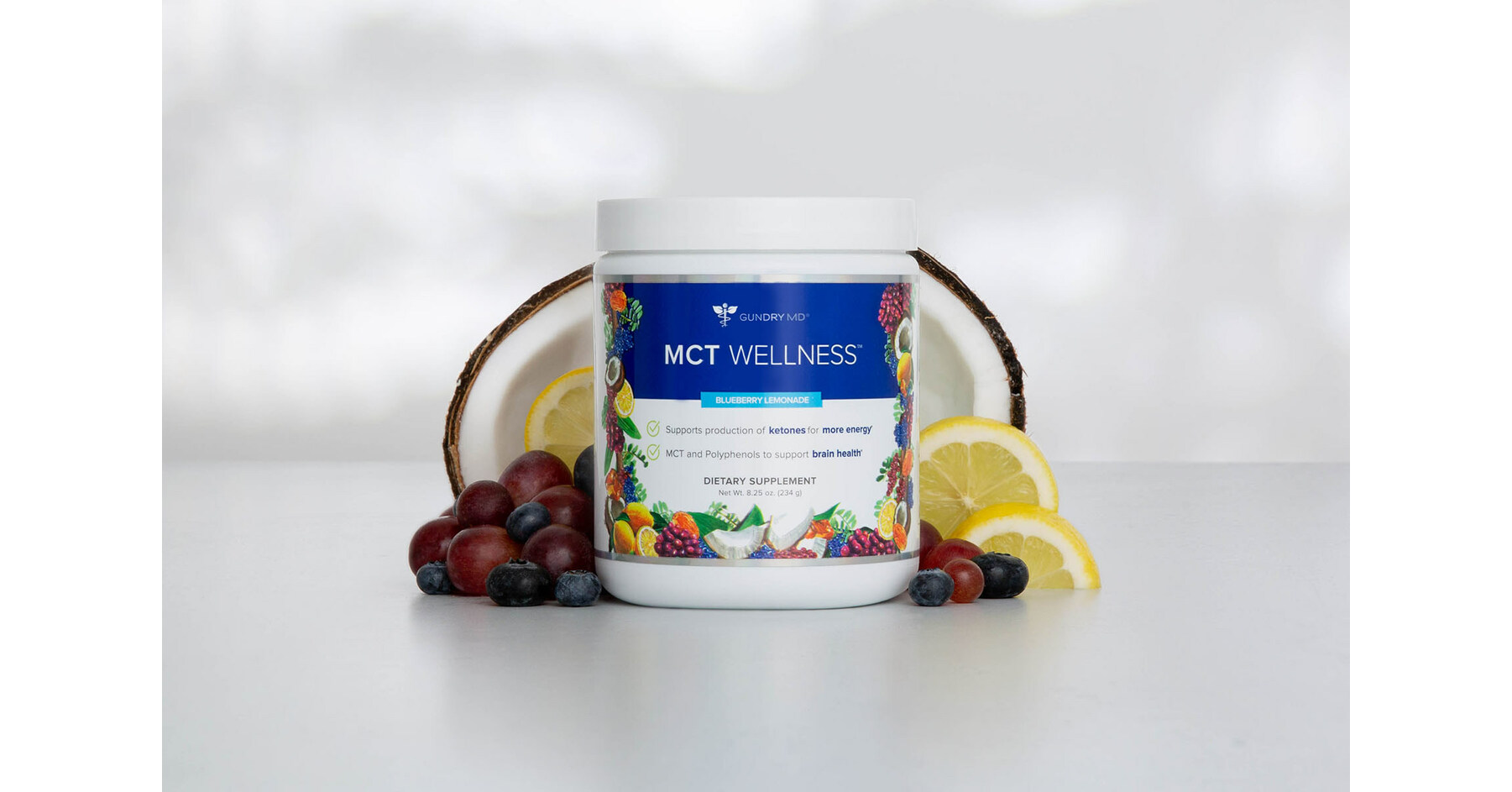 Gundry MD Launches New Flavor: Gundry MD MCT Wellness Blueberry Lemonade