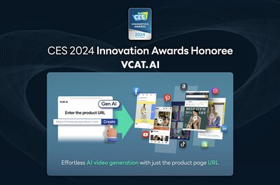 VCAT's AI Video Production Technology Secures Prestigious CES 2024 Innovation Award - The ...