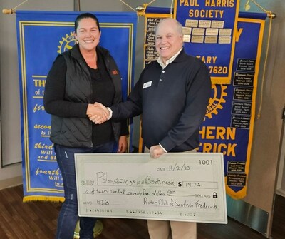 Rotary Club of Southern Frederick County Proudly Awards $1,875 to ...
