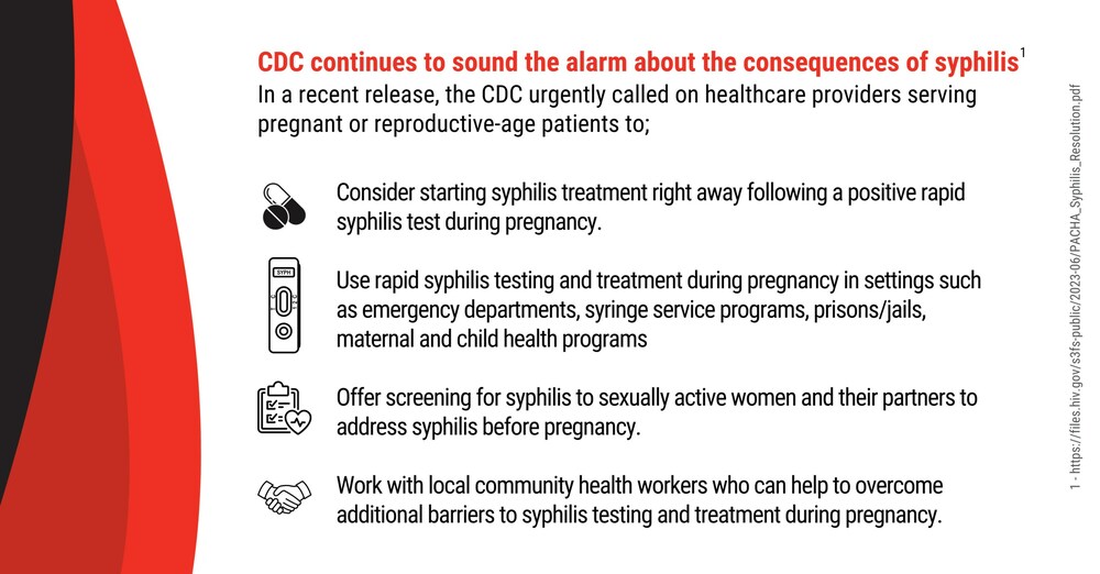 CDC Urges Immediate Action to Address Surging Congenital Syphilis Crisis