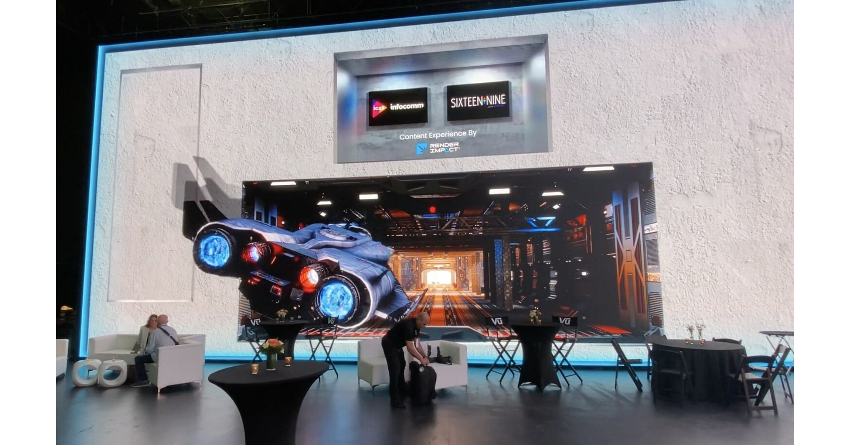 Gallery of 3D Illusions on 155-Foot Wide LED Screen WOW Attendees at AV ...