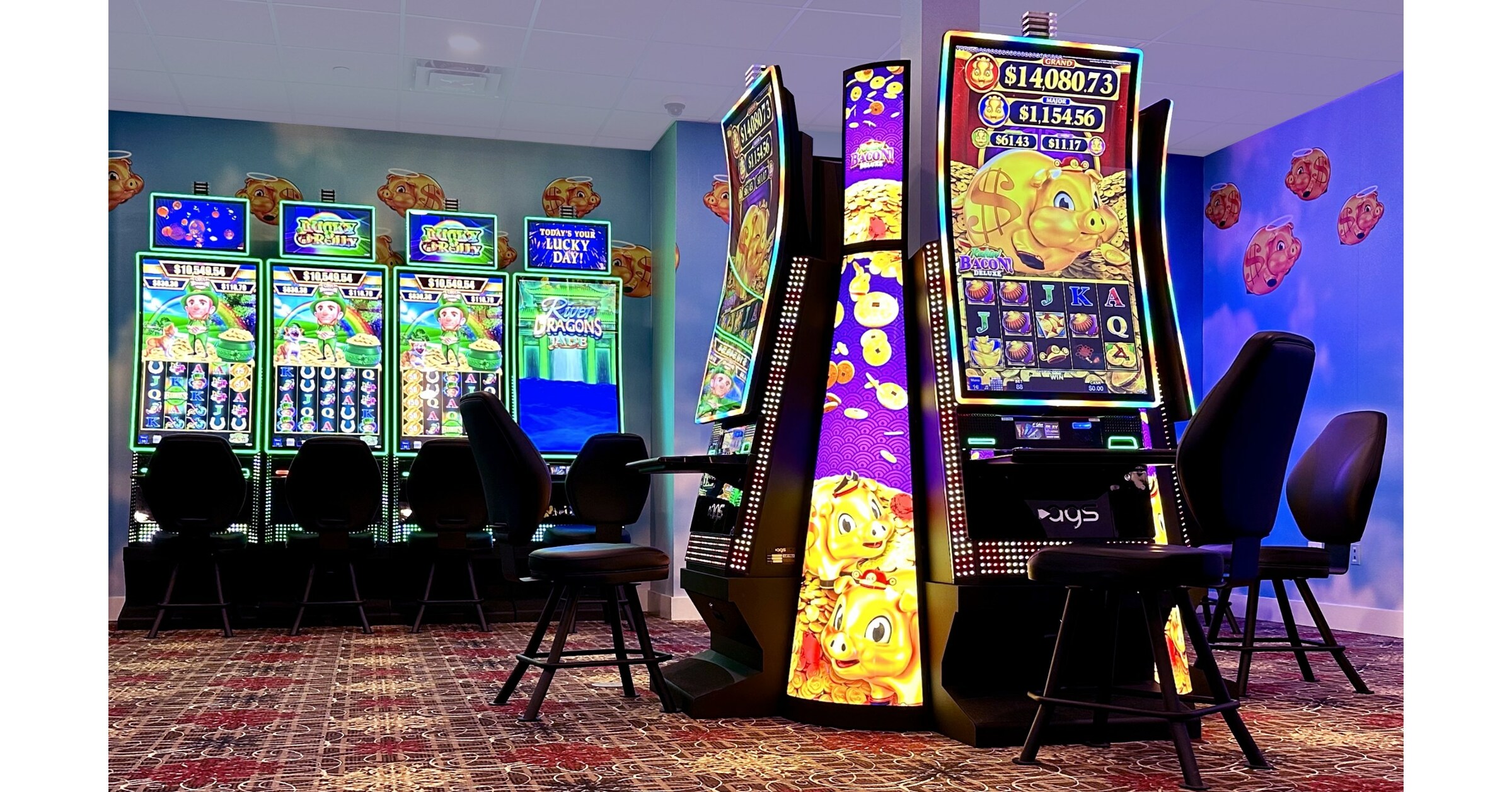 Heaven Isn't So Far Away: AGS Opens its First-to-Market Rakin' Bacon ...