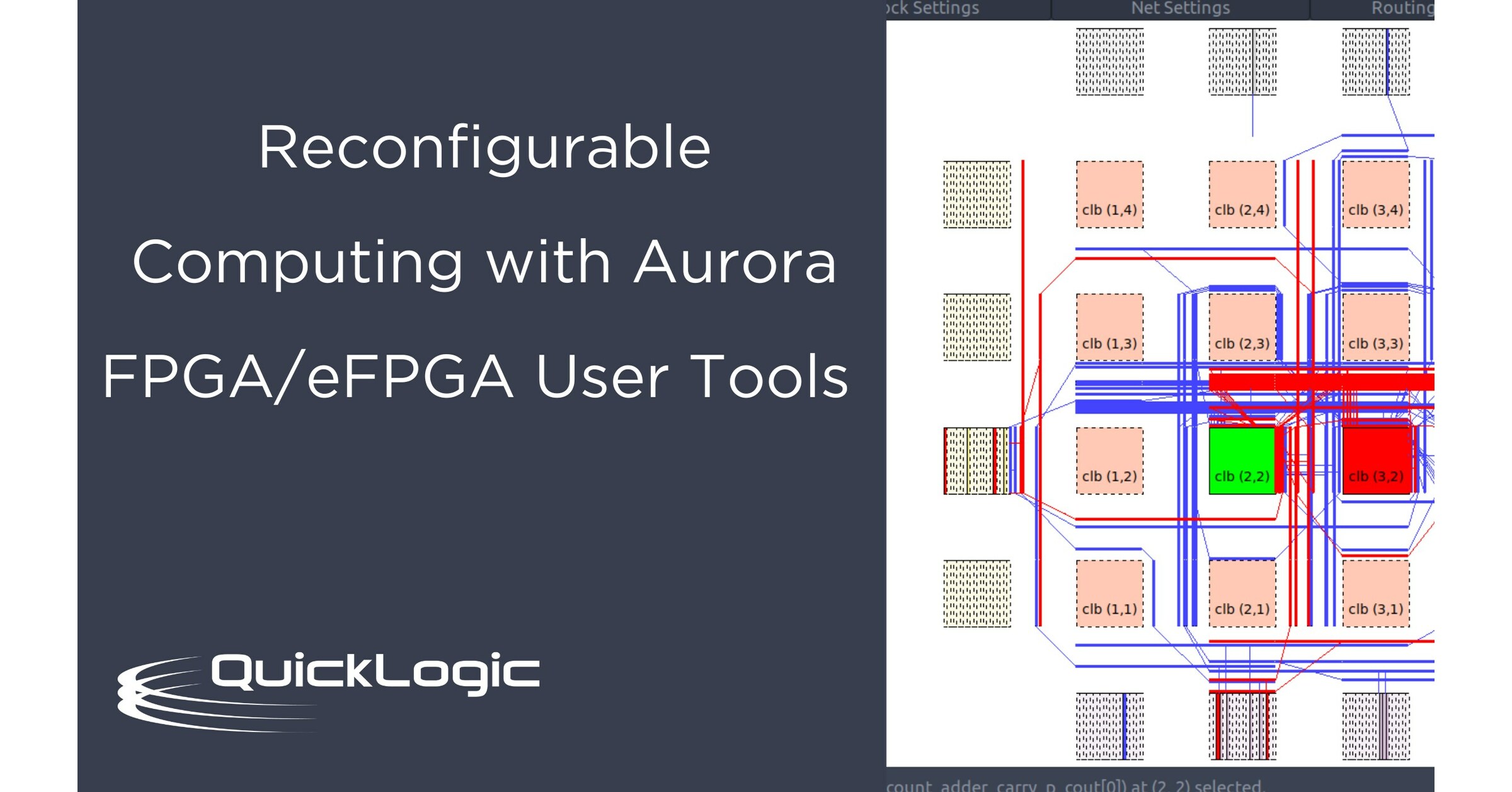 QuickLogic Announces New Aurora™ FPGA/eFPGA User Tools with Enhancements for Reconfigurable ...