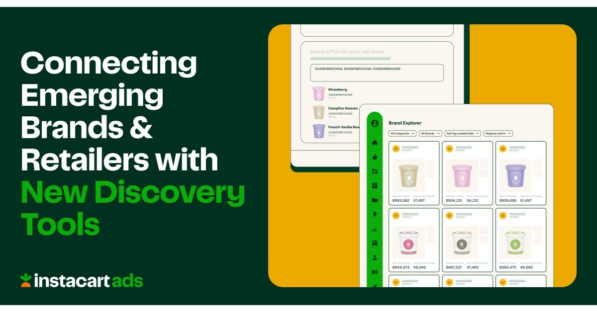 Instacart Reimagines the Sell Sheet to Better Serve Retailers and Help ...