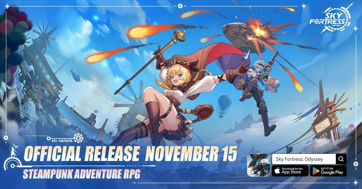 Soar Into the Clouds, Steampunk Adventure RPG Sky Fortress: Odyssey Has ...