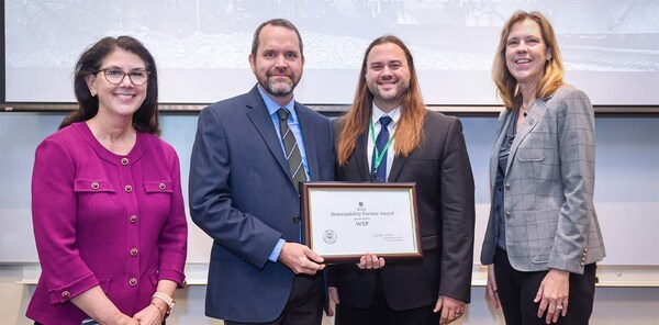 Union Pacific Recognizes WSP with 2023 Sustainability Partner Award