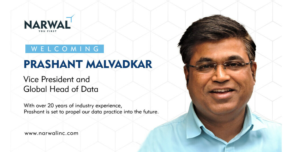 Narwal Appoints Prashant Malvadkar as VP and Global Head of Data