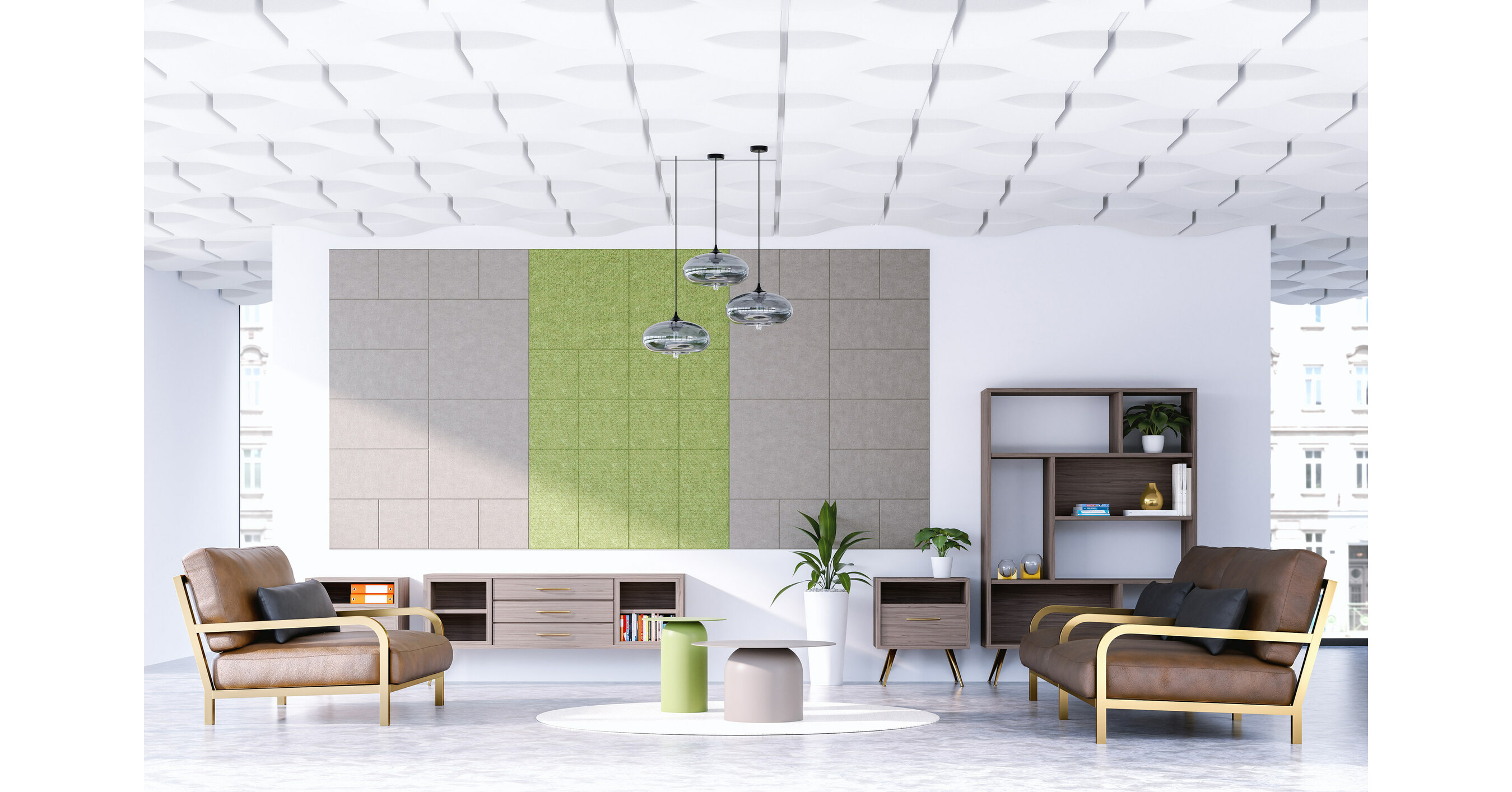 Genesis Products Features Qwel™ Designer Acoustic Wall Tiles