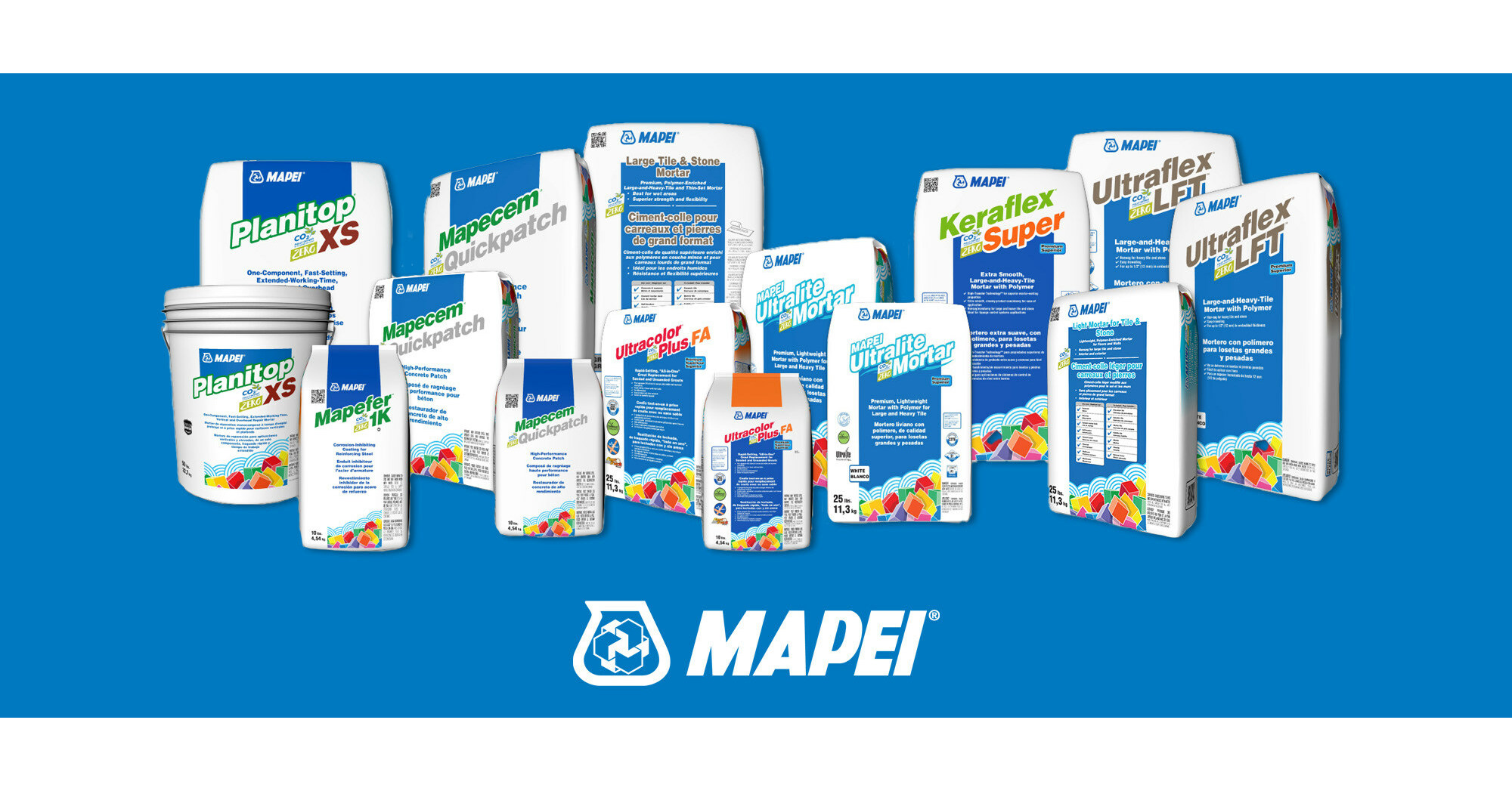 The Carbon-Neutral Product Family by MAPEI