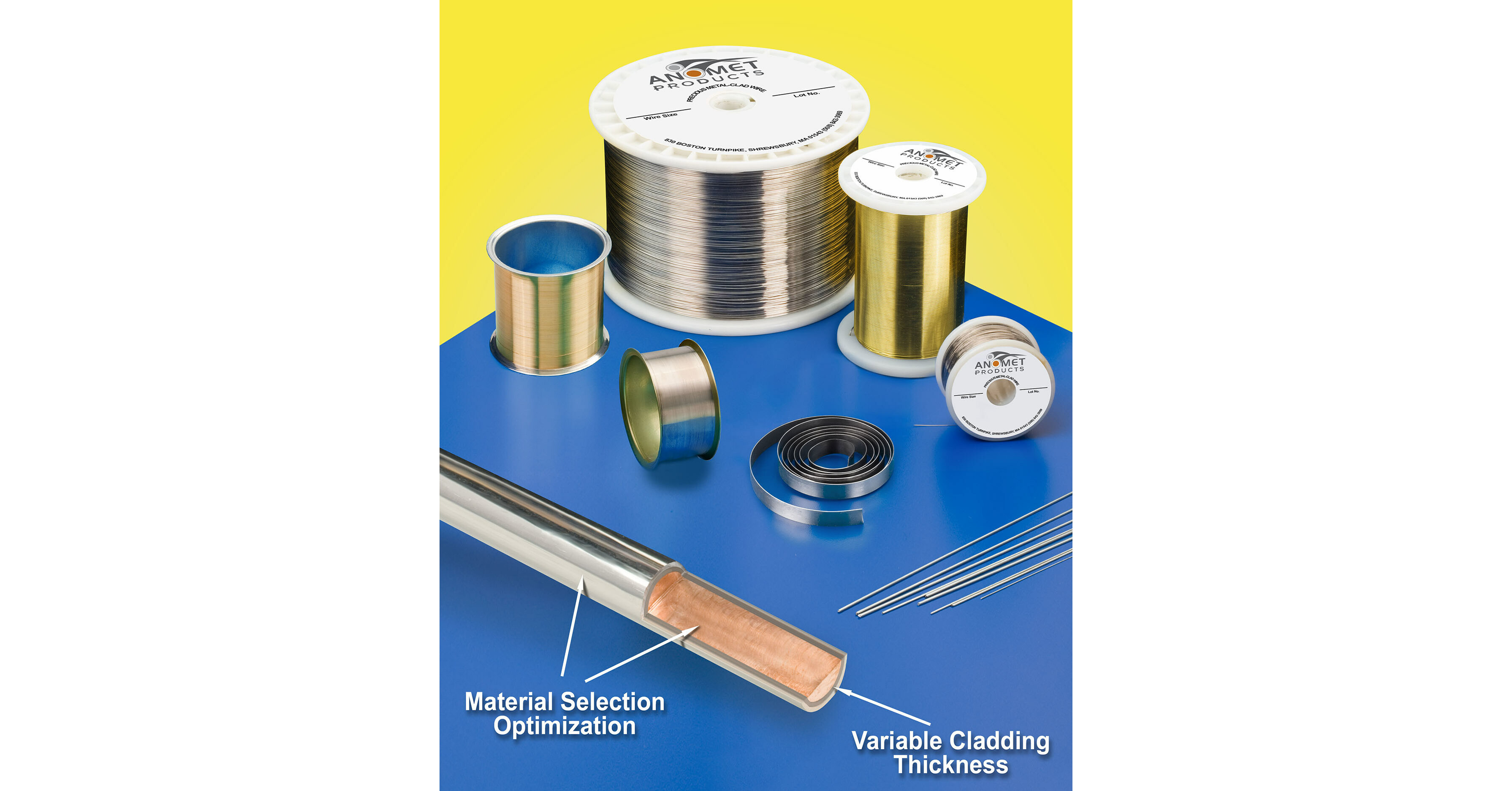 Anomet Products Introduces Composite Clad Metal Wire that Saves up to ...