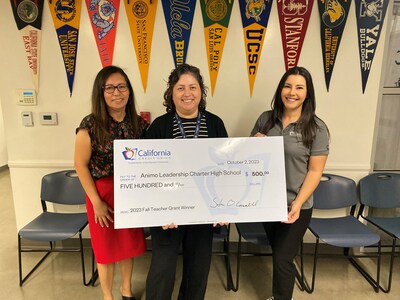 California Credit Union Provides $5,000 in Teacher Grants To Benefit ...