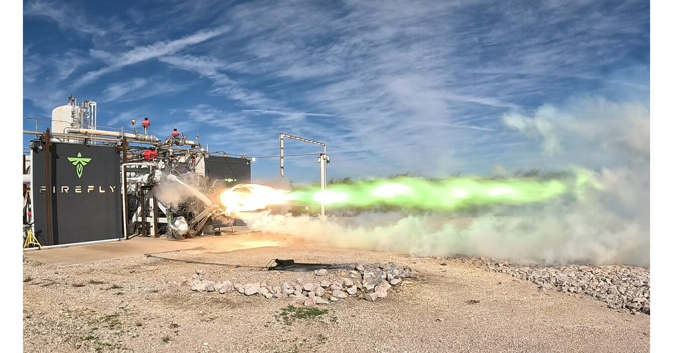Firefly Aerospace Completes First Miranda Engine Hot Fire Test