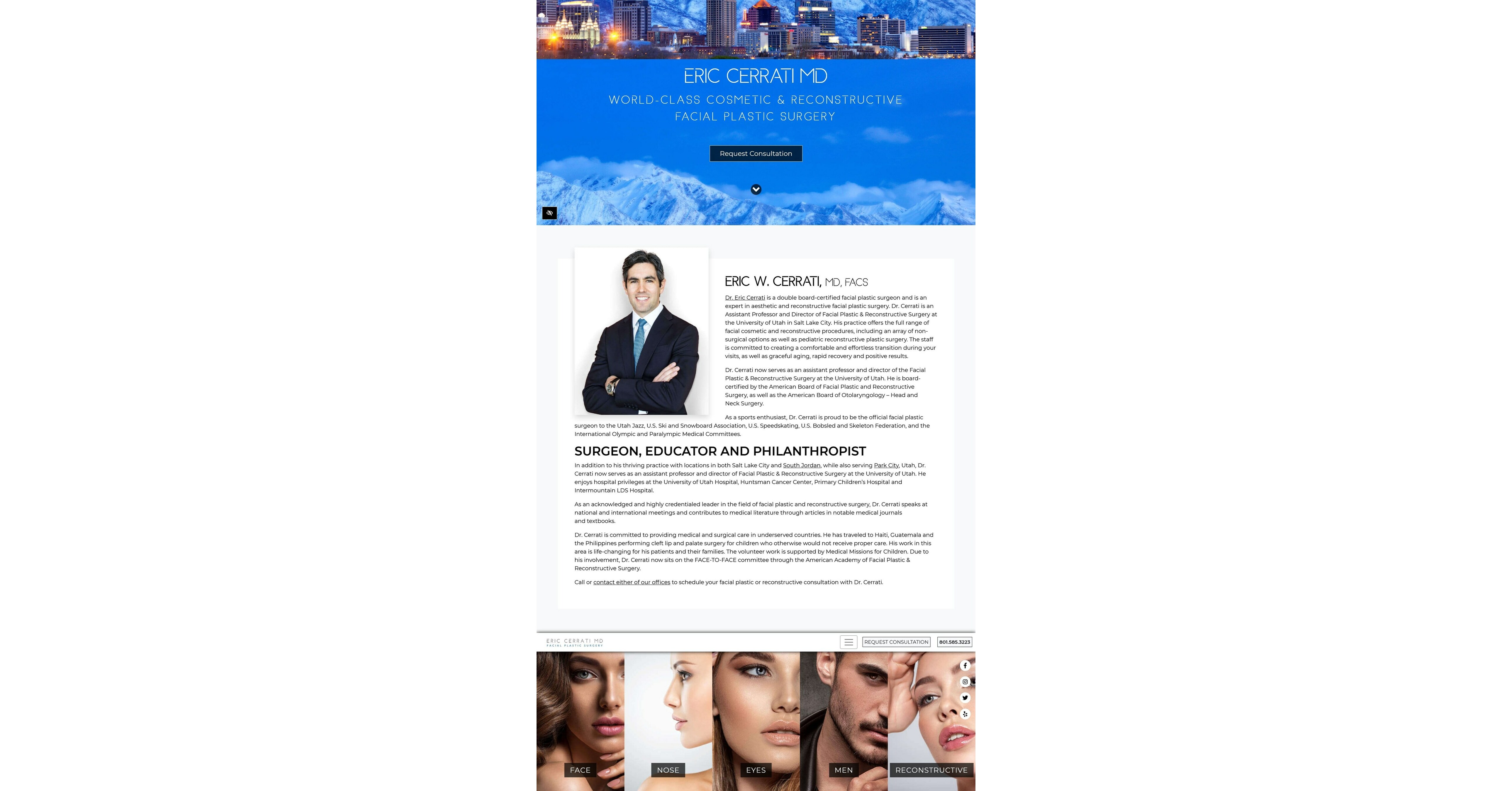 Prominent Facial Cosmetic and Reconstructive Plastic Surgeon Dr. Eric ...