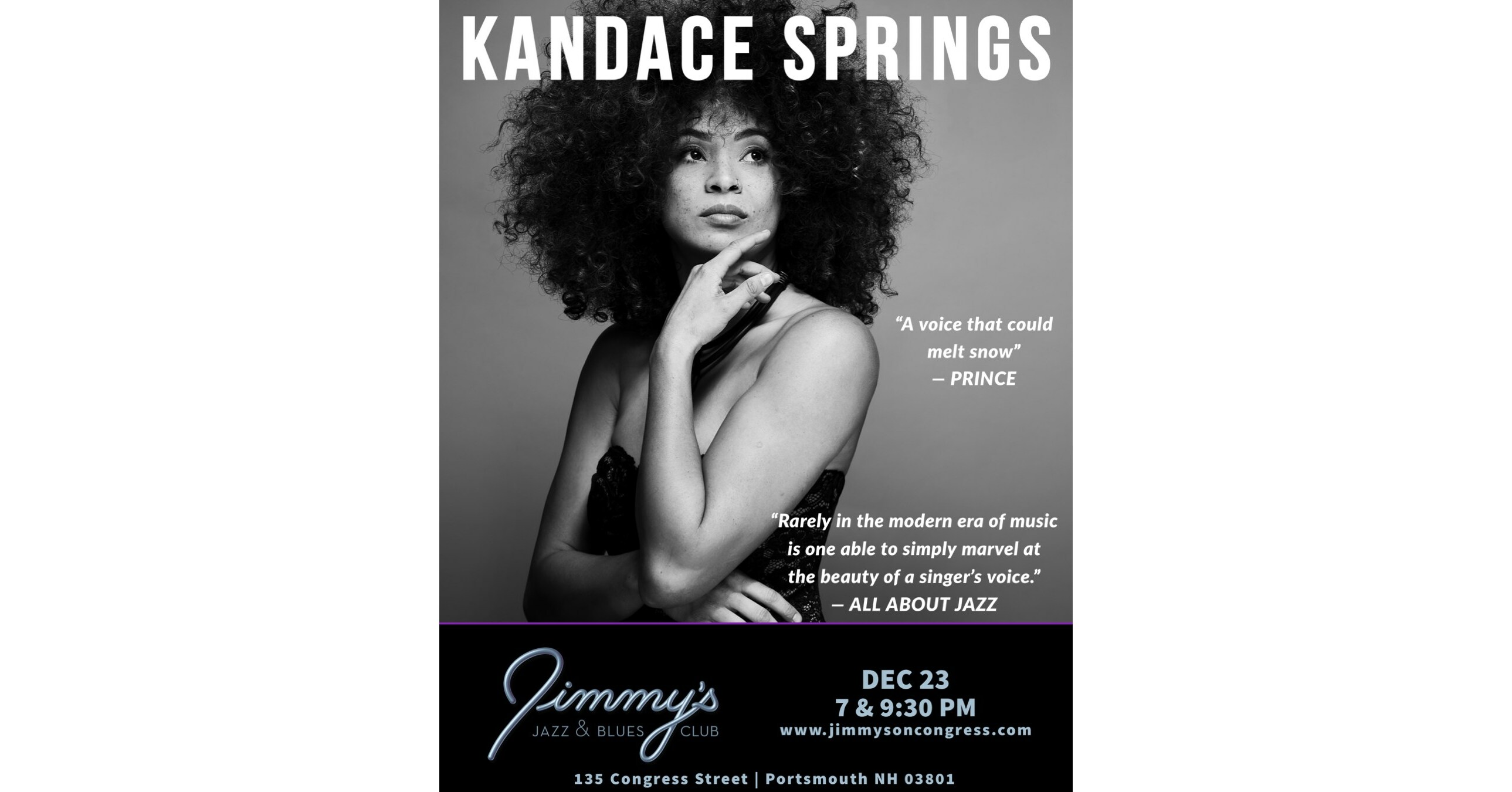 Jimmy's Jazz & Blues Club Features World-Renowned Jazz & Soul Singer ...