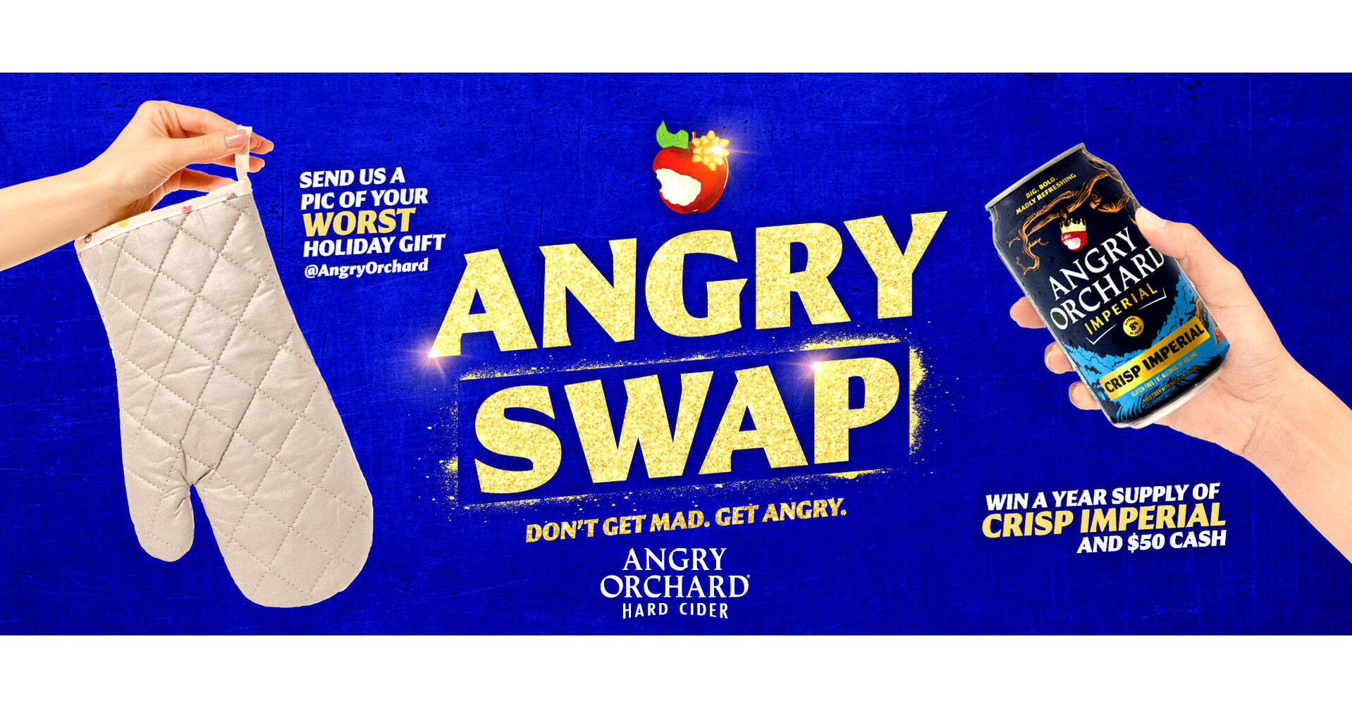 STUCK WITH AN UNWANTED GIFT FROM A HOLIDAY SWAP? ANGRY ORCHARD HARD ...