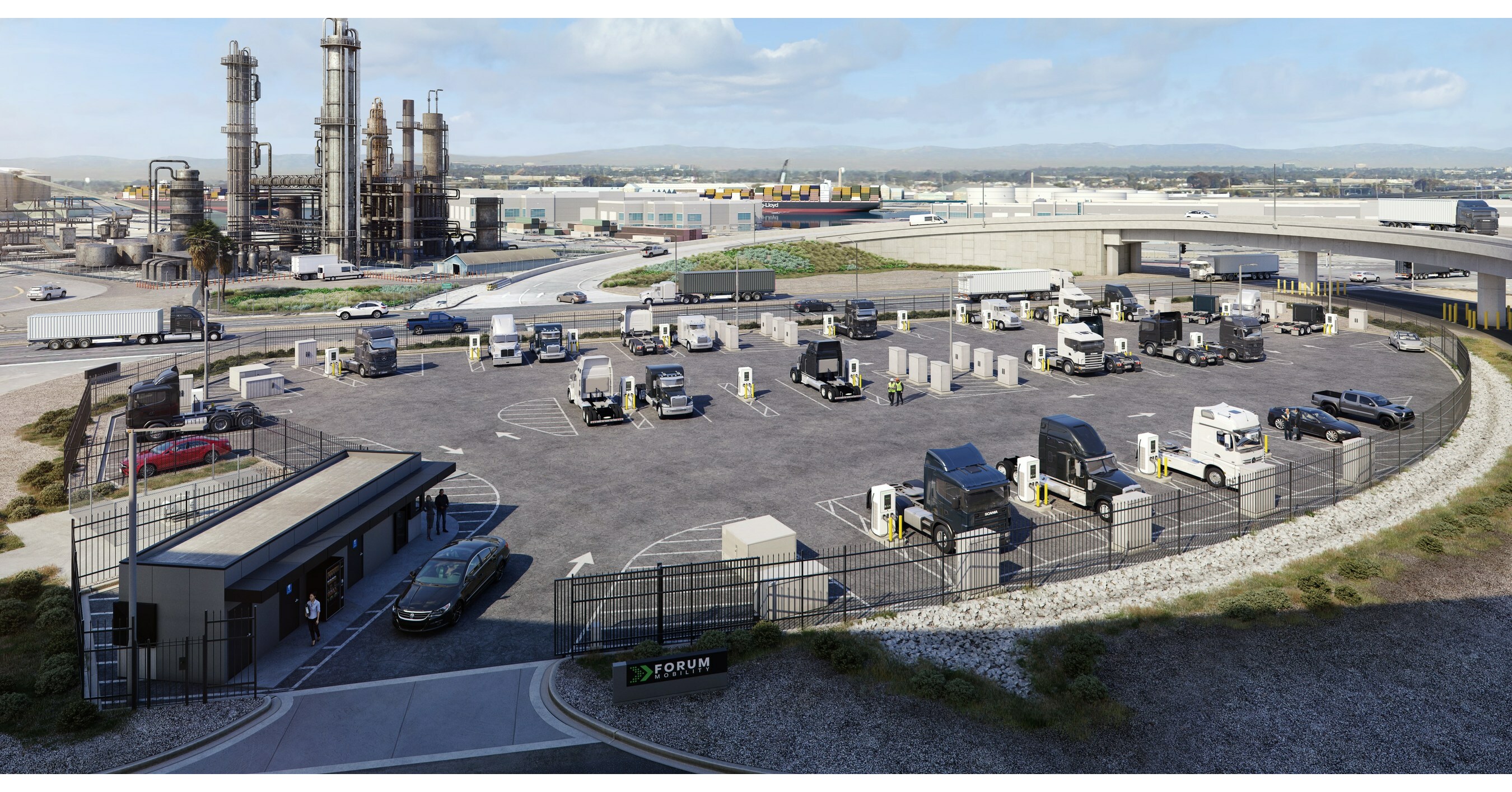 Forum Mobility Announces New Charging Depot for Electric Drayage Trucks ...