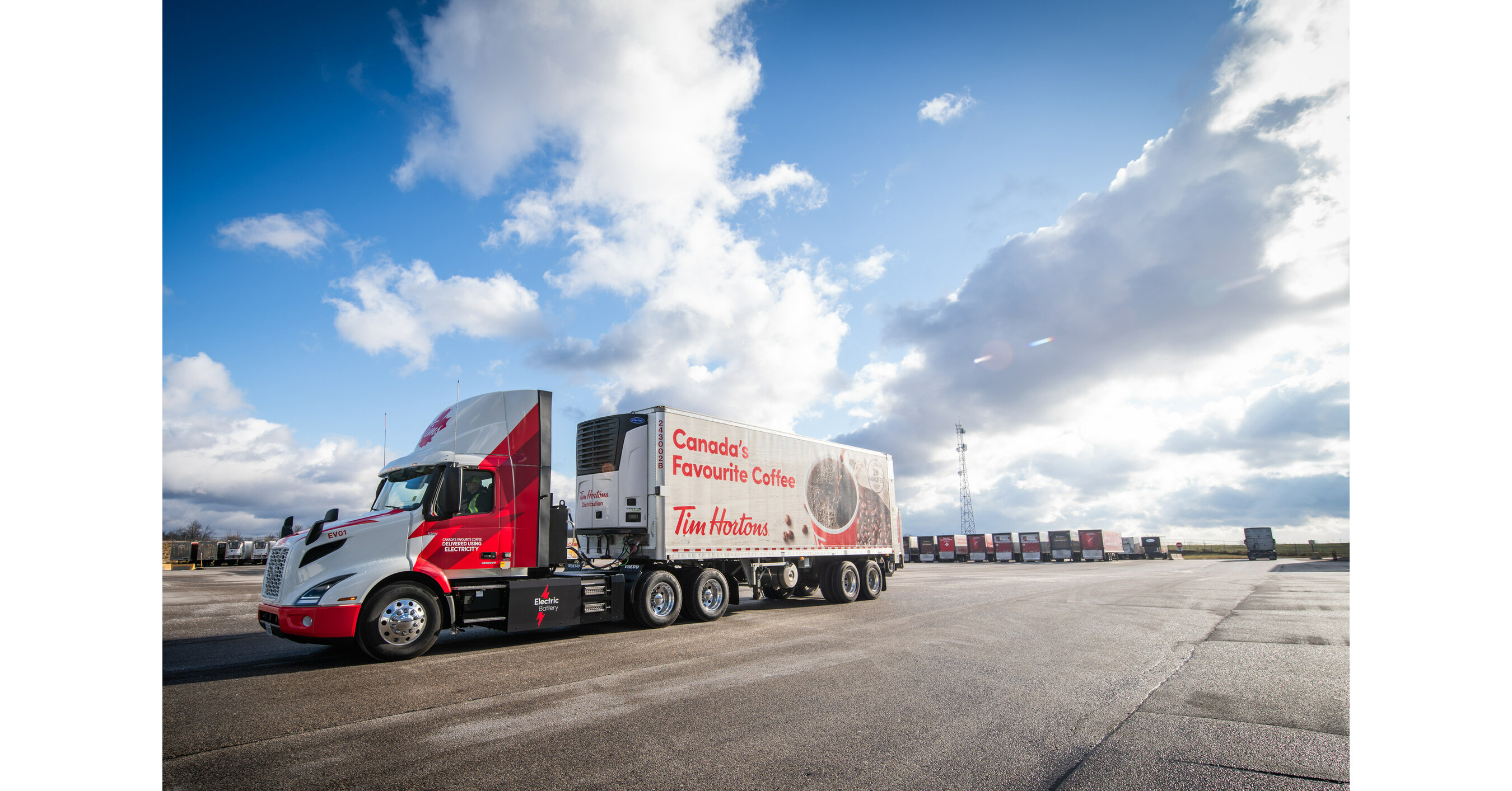 Tim Hortons has its first zero-tailpipe emissions electric transport ...