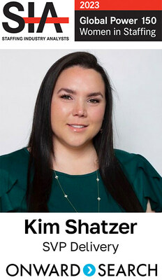 Kim Shatzer Recognized in SIA's 2023 Global Power 150 Women in Staffing ...