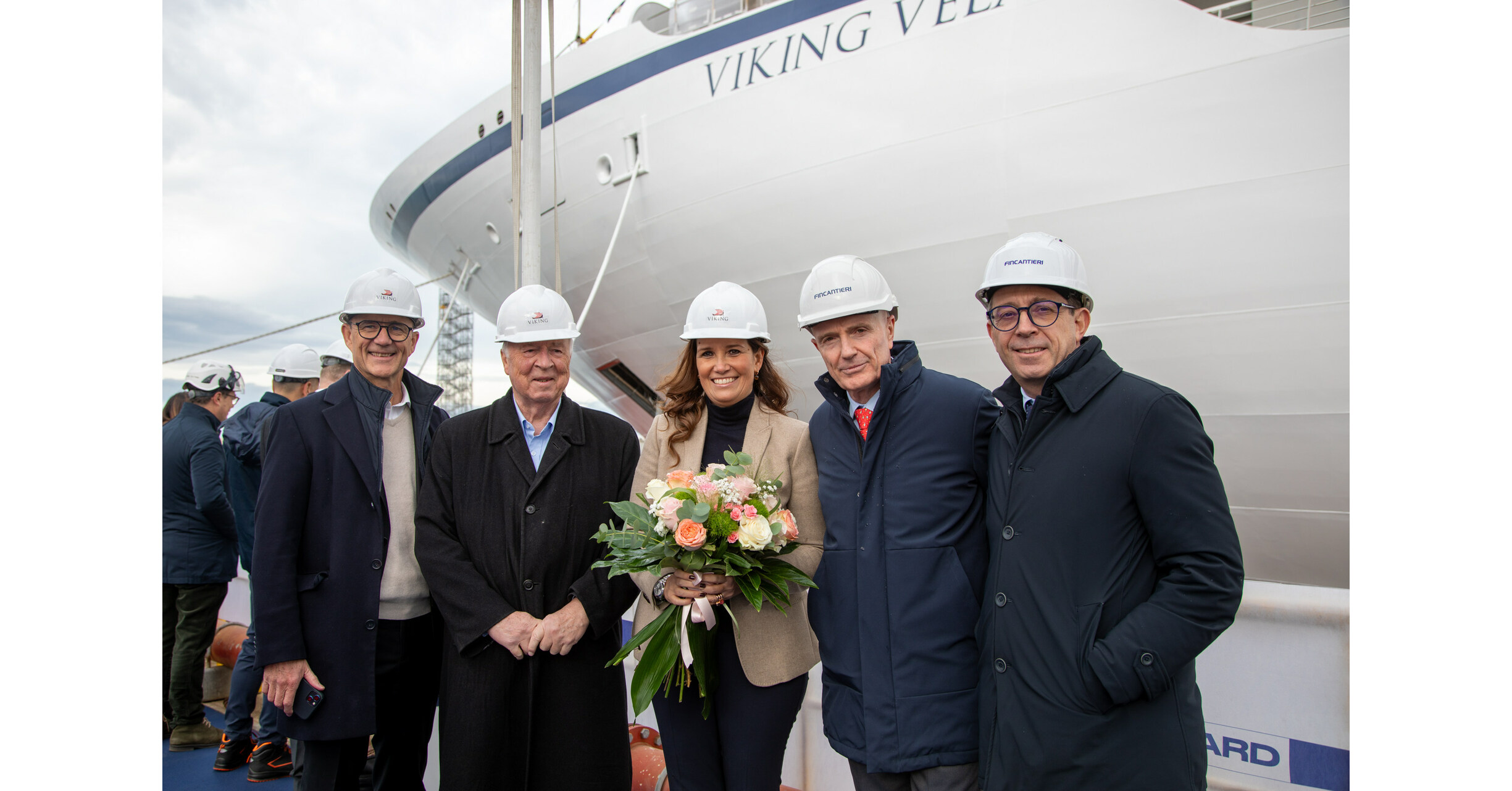 VIKING MARKS FLOAT OUT OF NEWEST OCEAN SHIP
