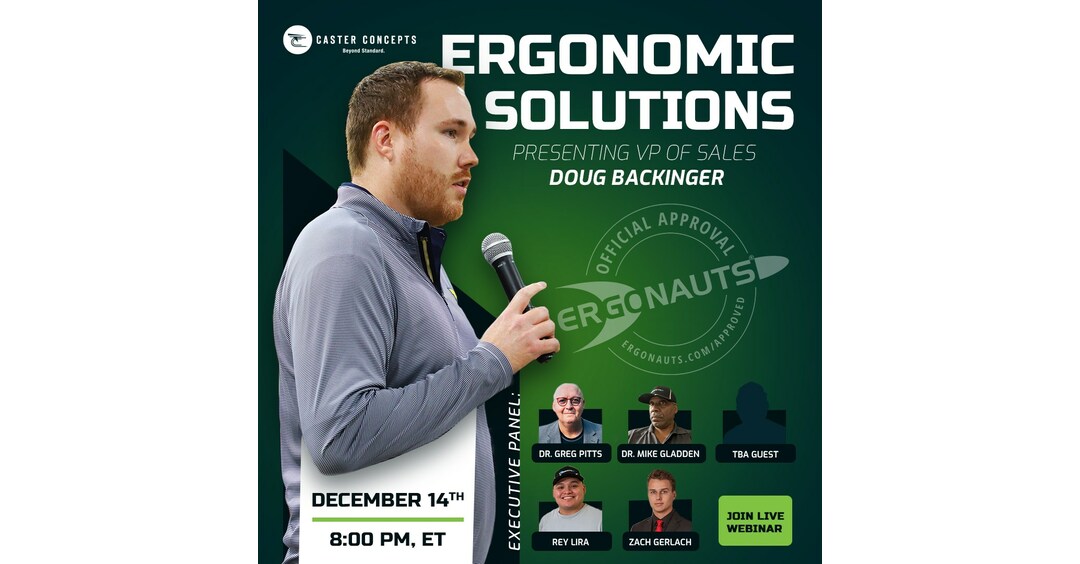 Caster Concepts and Ergonauts Performance Technologies Host Material ...