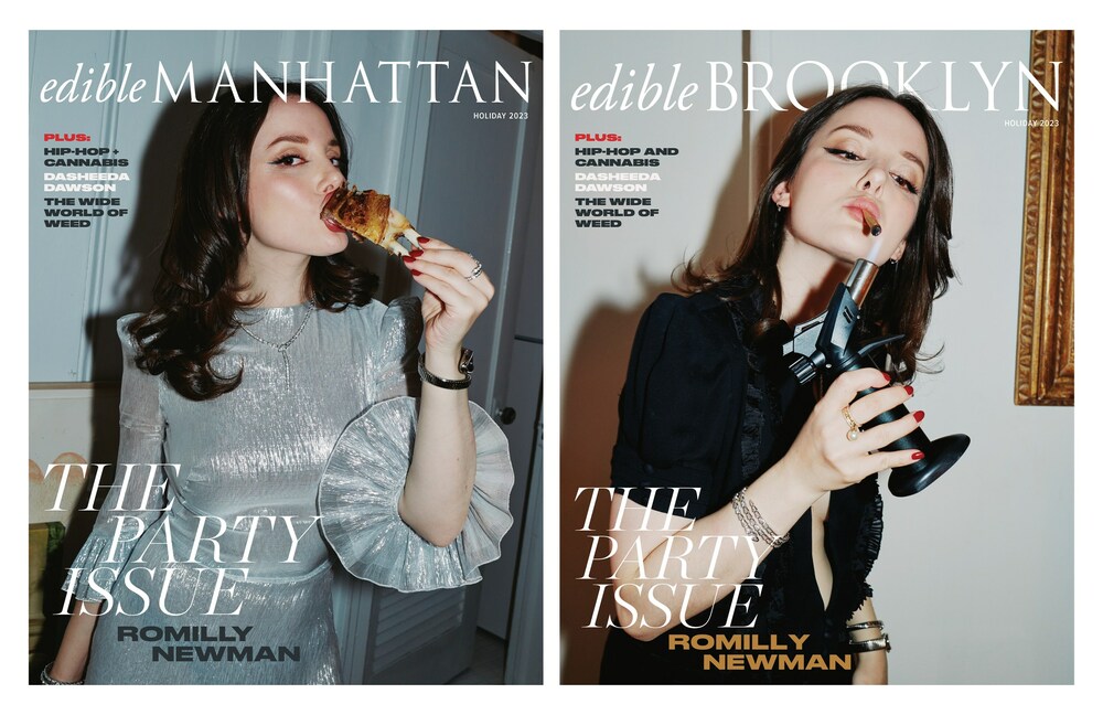 Edible Manhattan Breaks Boundaries with Holiday Issue Featuring Culinary It Girl, Romilly Newman ...