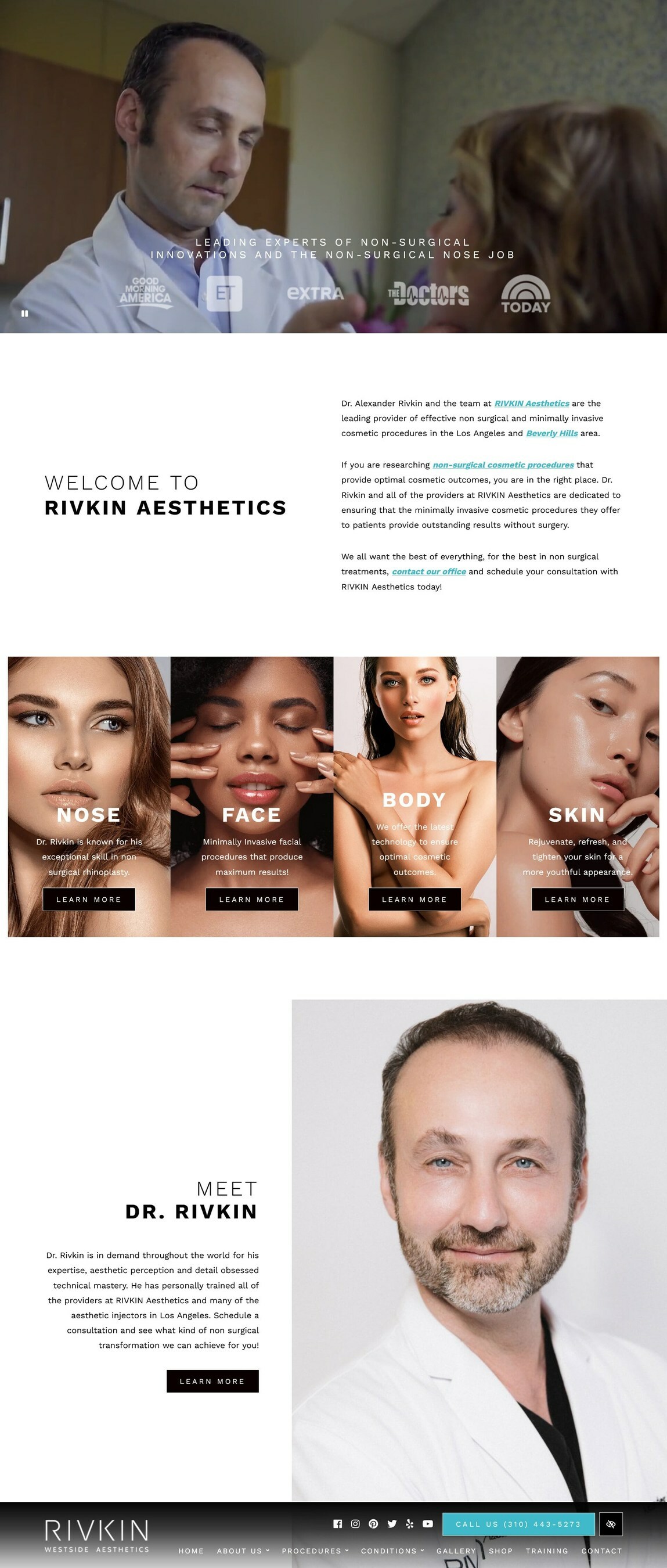 Top Los Angeles Non-Surgical Rhinoplasty Expert, Dr. Alexander Rivkin ...