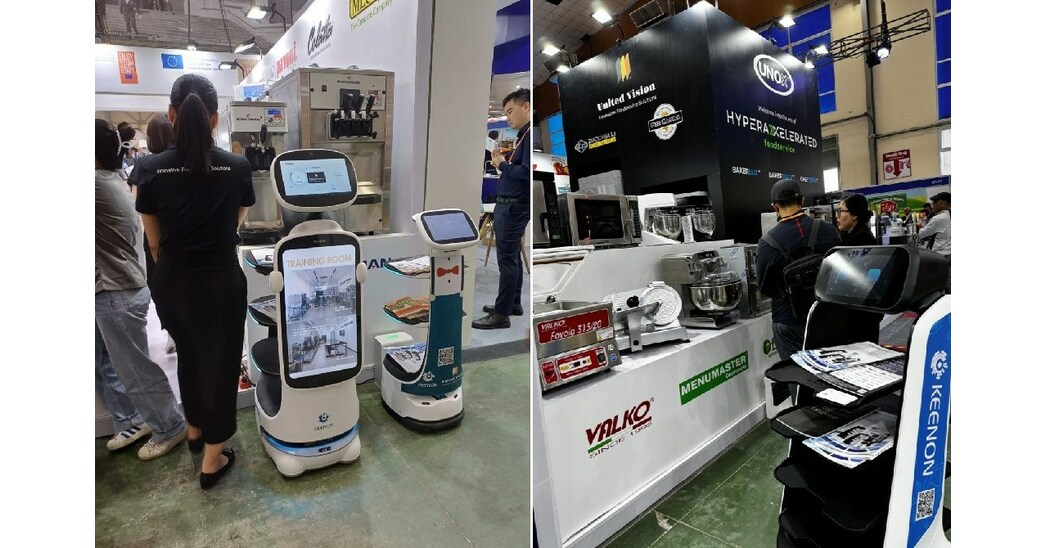 KEENON Robotics Unveils Groundbreaking DINERBOT T10 at Food & Hotel ...