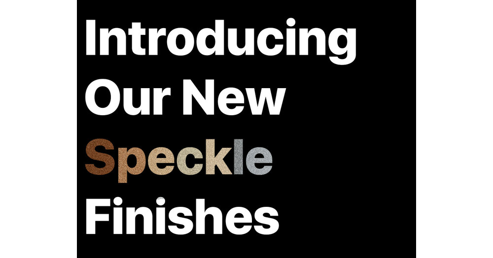 Longboard® Announces New Line of "Speckle" Powder-Coat Finishes