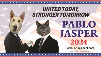Paws-itively Uniting America: Jasper Dog and Pablo Cat Break Political ...
