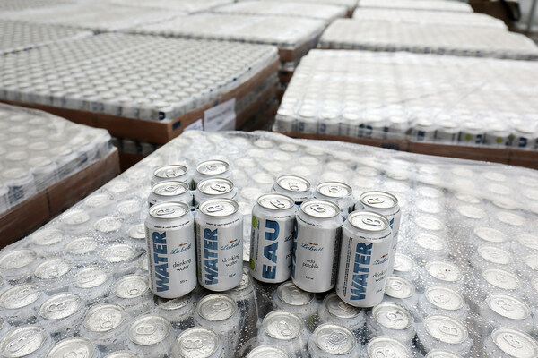 Labatt Delivers More Than One Million Cans of Water for Disaster Relief ...