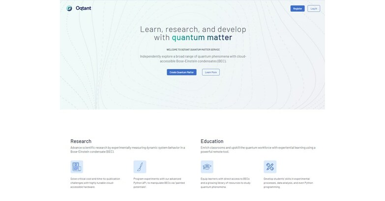 Infleqtion Launches Oqtant, the World's First Quantum Matter Service to ...