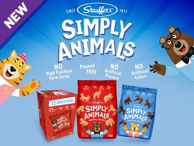 Stauffer's® pre-launches a new, cleaner animal cracker formula with ...