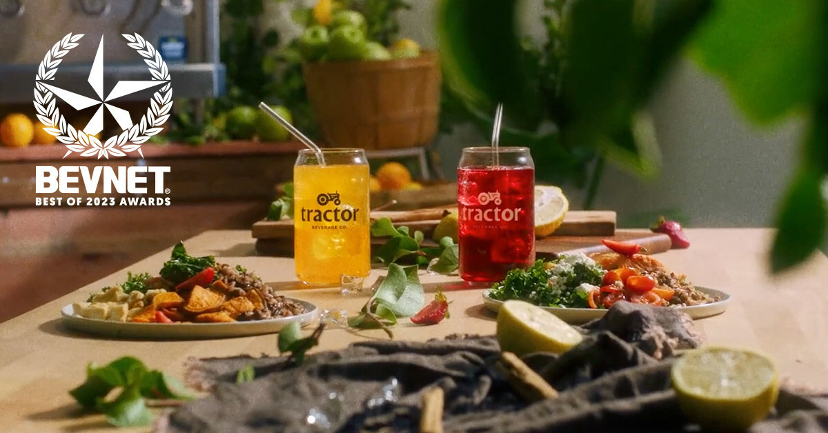 Tractor Beverage Company Wins Two Prestigious BevNET "Best Of 2023" Awards