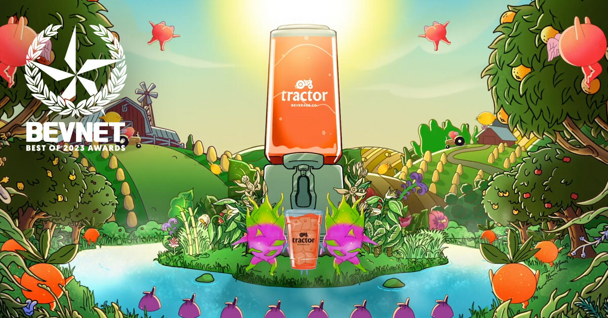 Tractor Beverage Company Wins Two Prestigious BevNET "Best Of 2023" Awards